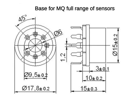 Mq 136 ตรวจจับแก๊สไฮโดรเจนซัลไฟด์ H2s ใช้ในอุตสาหกรรมและการตรวจสอบมลพิษ Gas Sensor Module