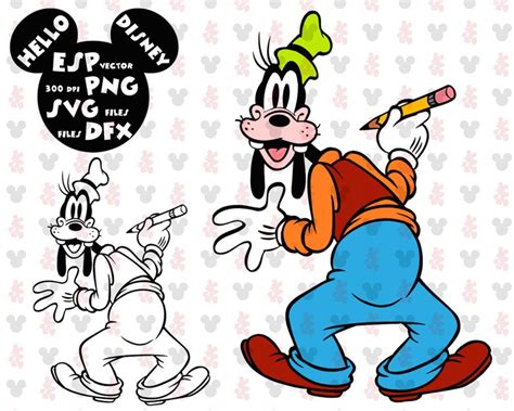 Goofy Vector At Collection Of Goofy Vector Free For