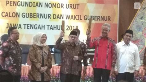 Makna Nomor Urut Bagi 2 Paslon Di Pilkada Jateng Pemilu
