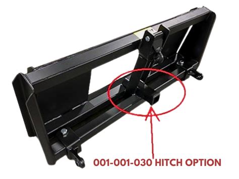 Skid Loader Universal Quick Attach To Tractor Three Point Hitch Adapter