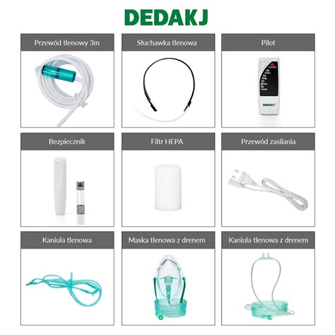 DEDAKJ DE-1A | eMedika - koncentratory tleny i akcesoria tlenowe