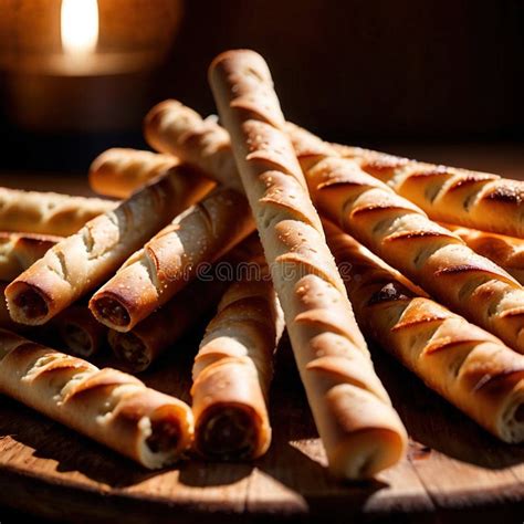 Breadstick Long Small Sticks Of Freshly Baked Bread Food Meal Staple