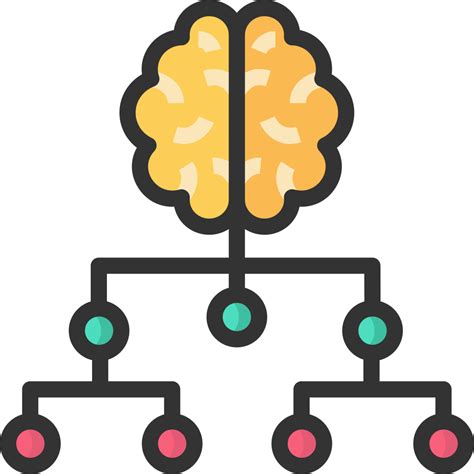 Brain Classification Futuristic Hierarchy Smartech Icon Download