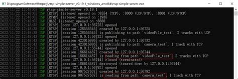 Rtsp 和 Rtmp通过ffmpeg实现将本地摄像头推流到rtsp服务器rtsp推流 Csdn博客