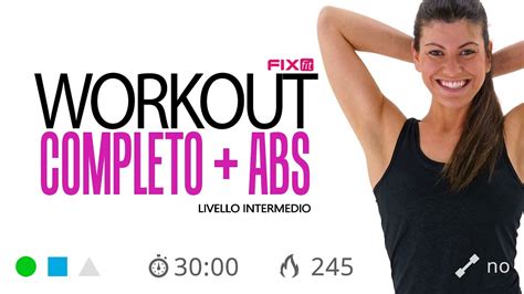 Total Body A Corpo Libero Allenamento Completo Total Body A Casa Youtube