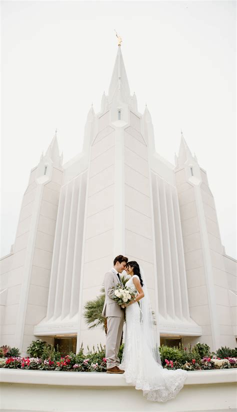 The Bramells January Wedding In San Diego Ca Lds Temple Sealing