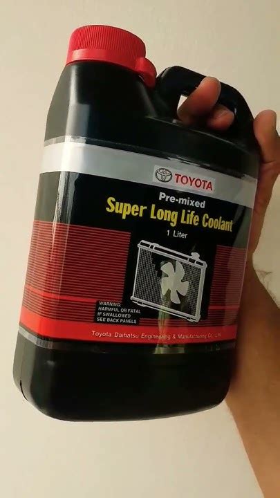 Toyota Super Long Life Coolant Toyota Sllc Coolant Antifreeze