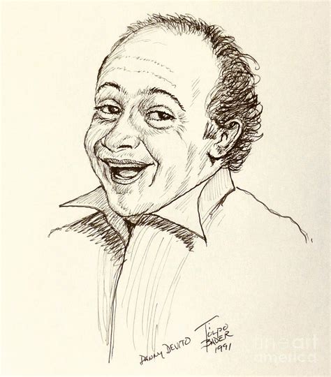 Danny Devito Drawing By Art By Ti Tolpo Bader