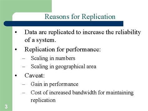 Distributed Systems Consistency And Replication Chapter 7 1