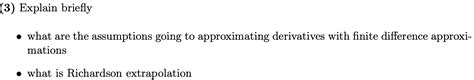 Solved Explain Briefly • What Are The Assumptions