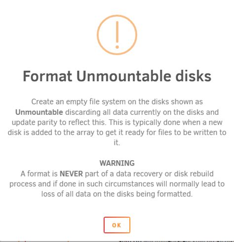 Drive Shows As Unmountable Not Mounted General Support Unraid