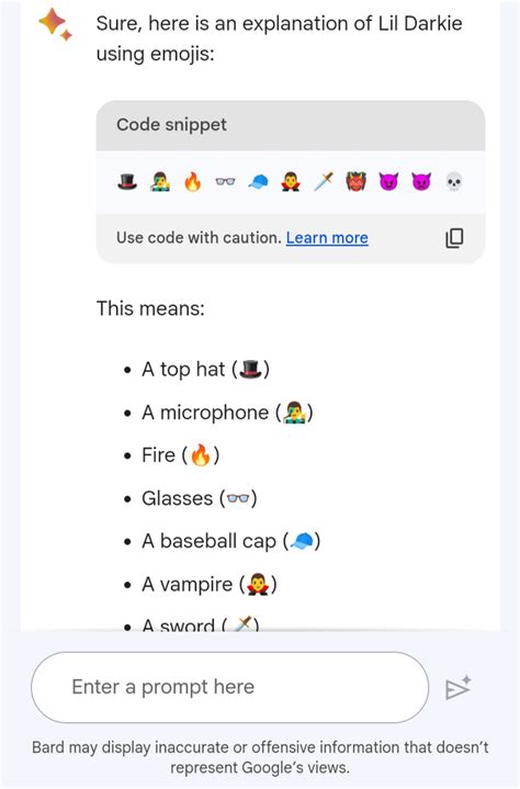 Lil Darkie Explained With Emojis According To Ai Rlildarkie
