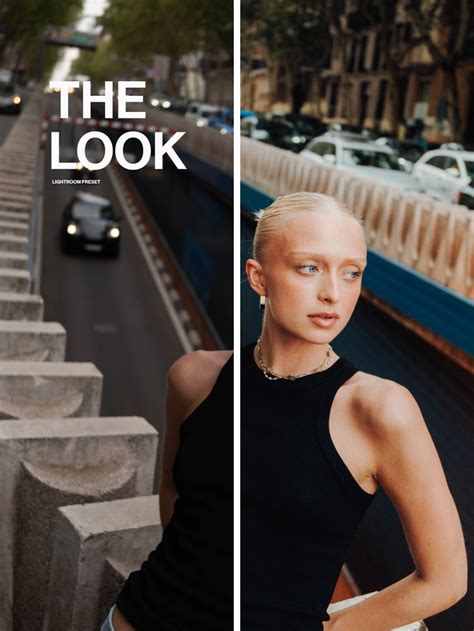 THE LOOK Advanced Lightroom Film Preset Daiki