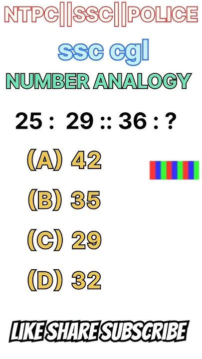 Number Analogy Practice Setalp Number Analogy Mathspk87 Ssc Upsc