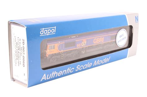 Dapol 2d 007 006d Class 667 66737 Lesia In Gb Railfreight Blue
