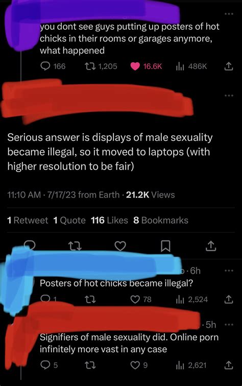 “displays Of Male Sexuality Became Illegal” Rpersecutionfetish