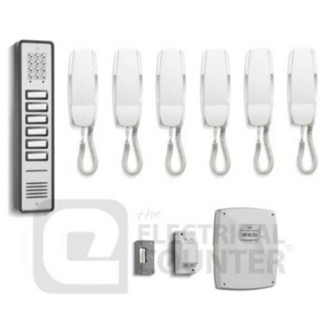 Bell System CS109 6 Combined Door Entry And Access Control System 6 Station