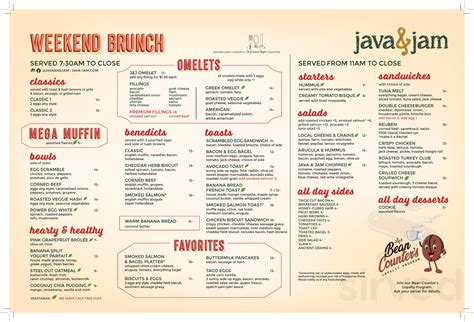 Java And Jam Menu In Fort Lauderdale Florida Usa