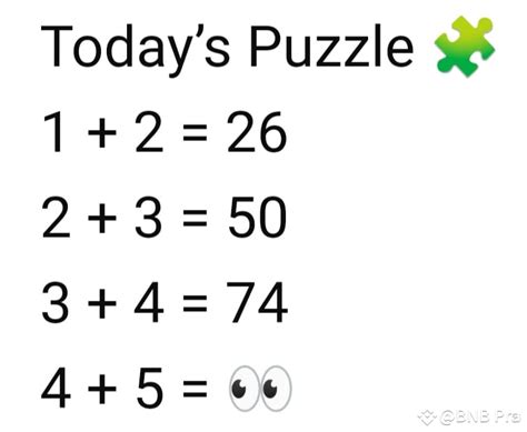 Can You Figure Out The Pattern And Solve It Drop Your Answe Bnb Pro On Binance Square