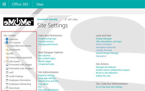 Day Navigation Elements In Sharepoint Tracy Van Der Schyff