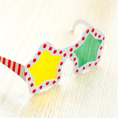 차이야 놀자 셀로판지 안경 놀이 안경 3개 만들기 차이의 놀이