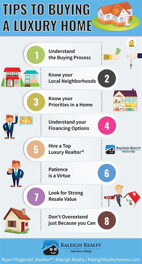 8 Luxury Home Buying Tips You Need To Know Infographic Home Buying