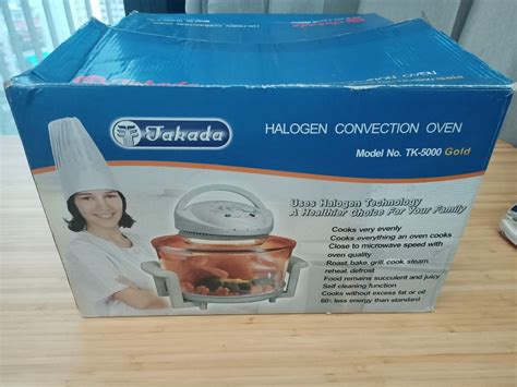 Takada Halogen Convection Oven Tk 5000 Gold Furniture And Home Living Kitchenware And Tableware