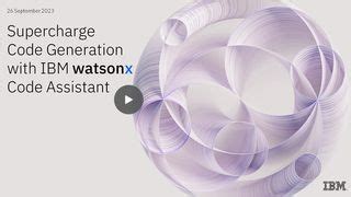 Supercharge Code Generation With IBM Watsonx Code Assistant ITPro