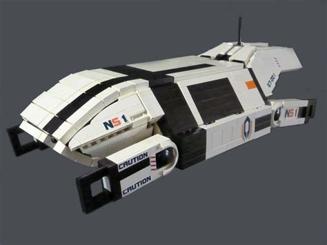 Lego Made Mass Effects Ut 47 Kodiak Drop Shuttle Gaming