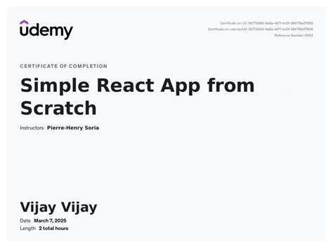 Reactjs Webdevelopment Learning Udemy Frontend Tech Vijay E