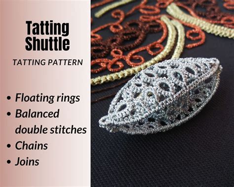 Shuttle Tatted Tatting Shuttles Pattern Pdf Instructions And Tutorial On How To Make Tatting