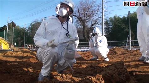 1汚染土の現場保管場を公開／福島・南相馬の警戒区域モデル除染事業 Youtube