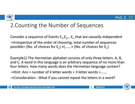 permutations and combinations iit jee olympiad lecture 1 ppt