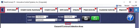 Washconnect Webhelp Version 174 Home Get Started Workspace Tabs