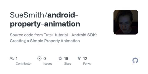 Github Suesmithandroid Property Animation Source Code From Tuts