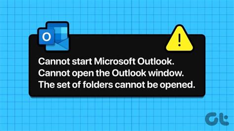 Ways To Fix Outlook Data File Cannot Be Accessed Error On Windows