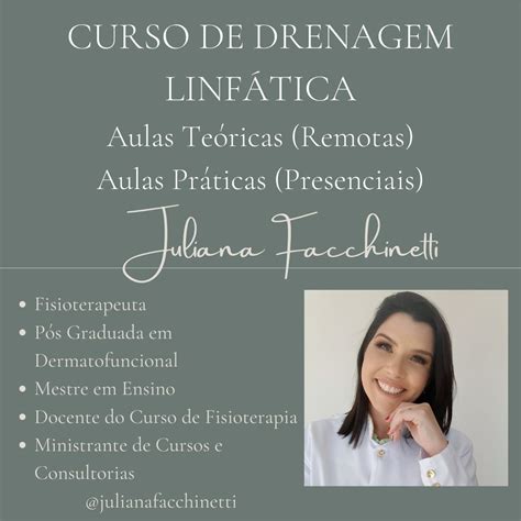 Curso De Drenagem LinfÁtica Manual Juliana Facchinetti Hotmart