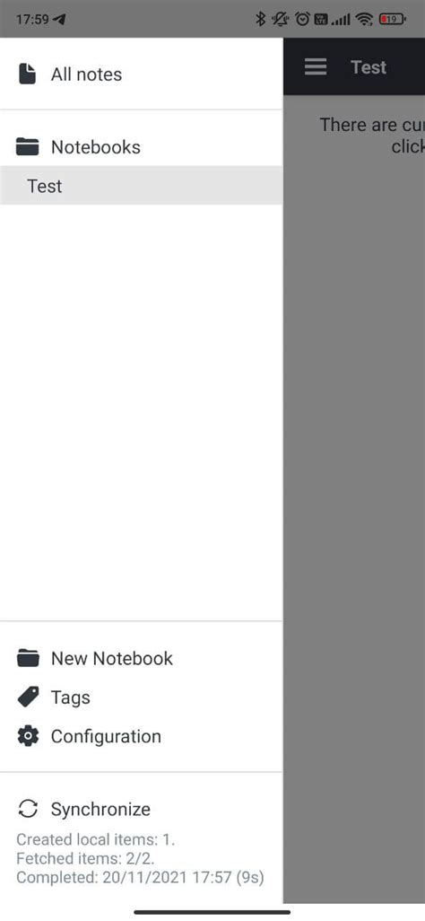 No List Of Notebooks After Webdav Sync On Android · Issue 5763