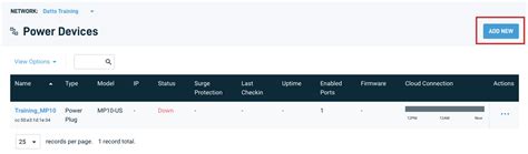 Adding A Datto MP10 Managed Power Device To Your Network