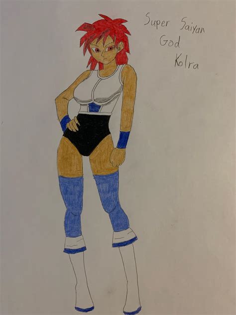 Super Saiyan God Kolra By Mslbrawl On Deviantart