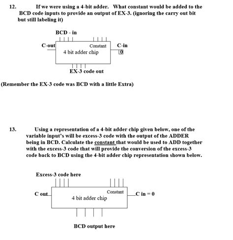 Solved If We Were Using A Bit Adder What Constant Chegg Com