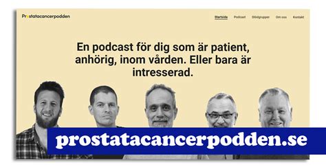 Podd Om Prostatacancer Arosgubben