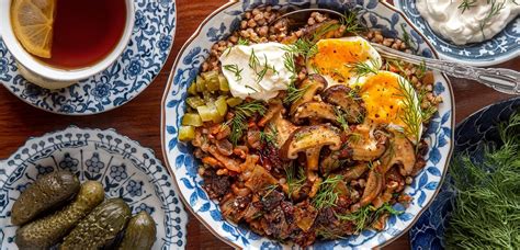 Russian Buckwheat Kasha Recipe With Bacon And Mushrooms
