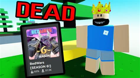 Roblox Bedwars Is Dead Youtube