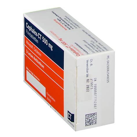 Cephalex Ct 500 Mg 30 St Mit Dem E Rezept Kaufen Shop Apotheke
