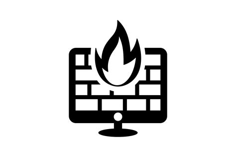 Firewall Security Icon Graphic By Dhimubs124s · Creative Fabrica