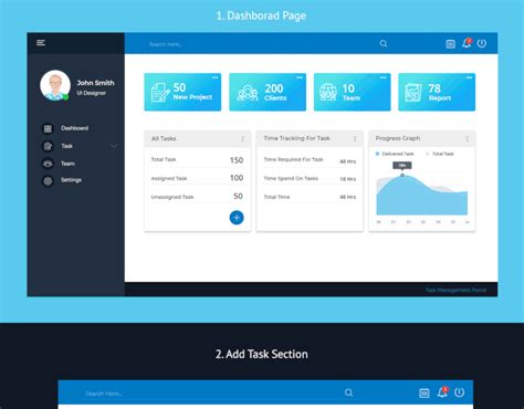 Task Management Portal On Behance