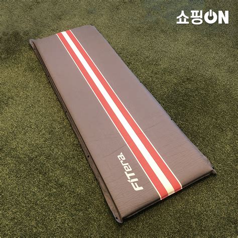 핏테라 자동충전 에어매트 블랙 2way 차박 텐트 에어메트 홈쇼핑 자충매트 쇼핑온