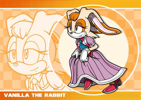 Vanilla T Rabbit Sonic Fan Art Cream Sonic Game Sonic