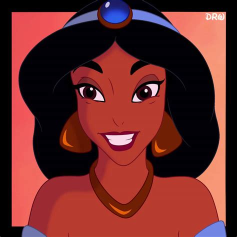 Jasmine Portrait By Disneyrebelworks On Deviantart